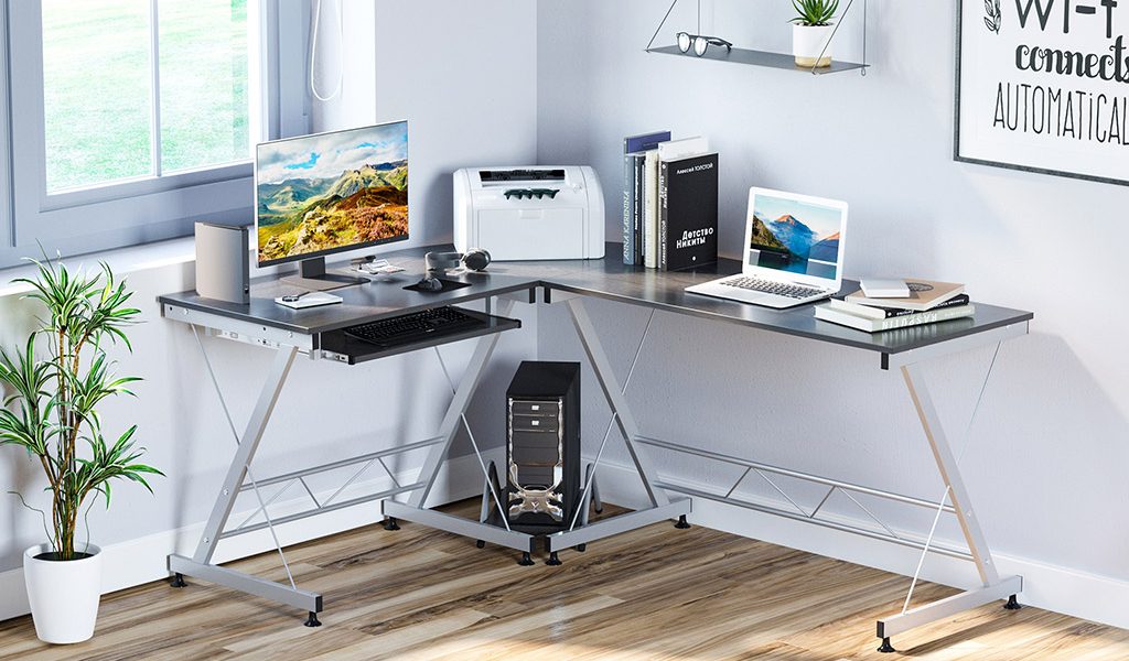 How to Build a Work Station in Your Home: Begin with a Desk - Aosom