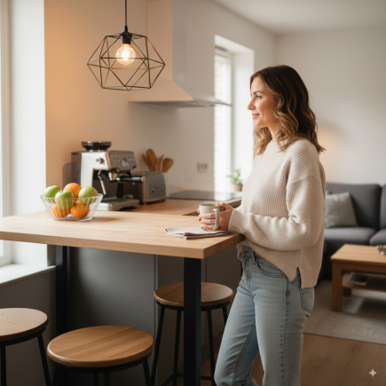 Bar Height vs Counter Height: Tips to Make the Right Choice - Aosom