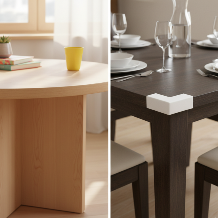Round vs Rectangle Dining Table: The Complete Comparison Guide - Aosom