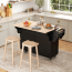 How to Place an Island in a Kitchen to Create a Balanced Look - Aosom