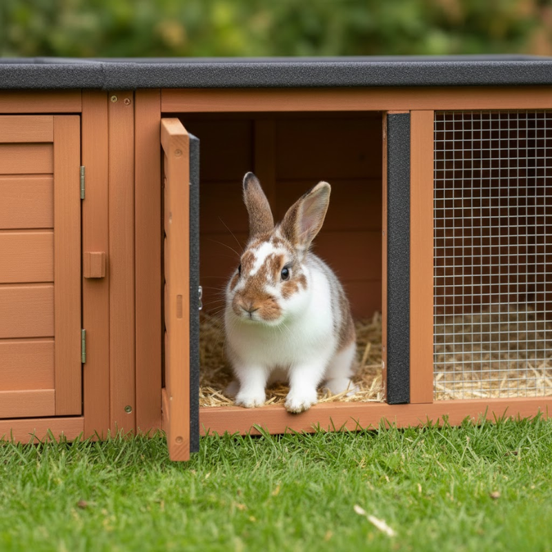 How Big Does a Rabbit Hutch Need to Be: Complete Guide - Aosom
