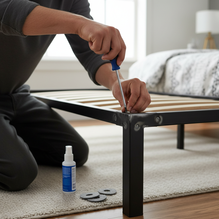 How to Fix a Bed Frame: Simple DIY Tips for Stability & Comfort - Aosom