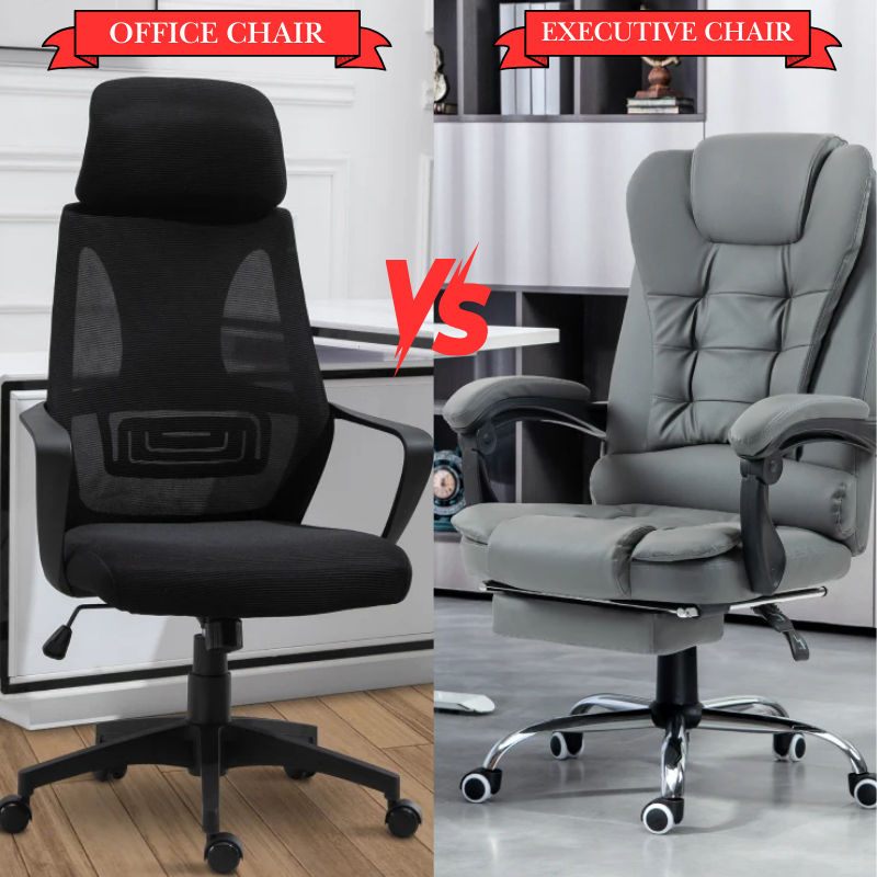 Executive Chair vs Office Chair: Which One Should You Choose? - Aosom