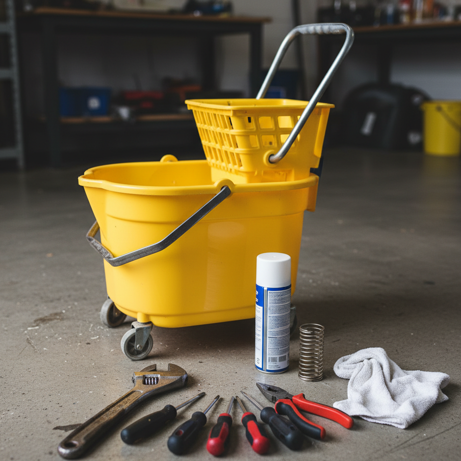 How to Fix a Mop Bucket Wringer: 7 Common Problems & Easy Fixes - Aosom