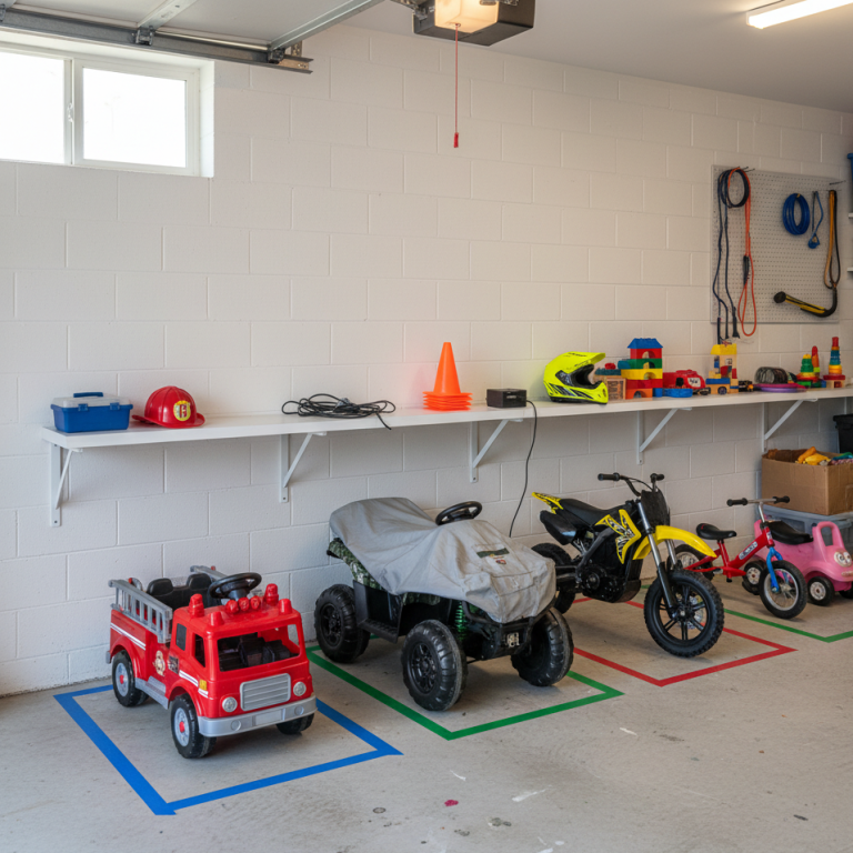 How to Store Ride-On Toys Without Taking Over Your Space - Aosom