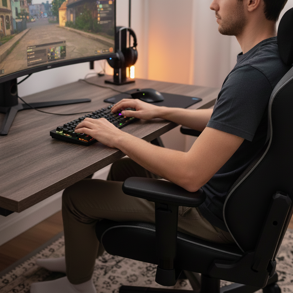 How to Set Up a Gaming Desk for Maximum Comfort & Efficiency - Aosom