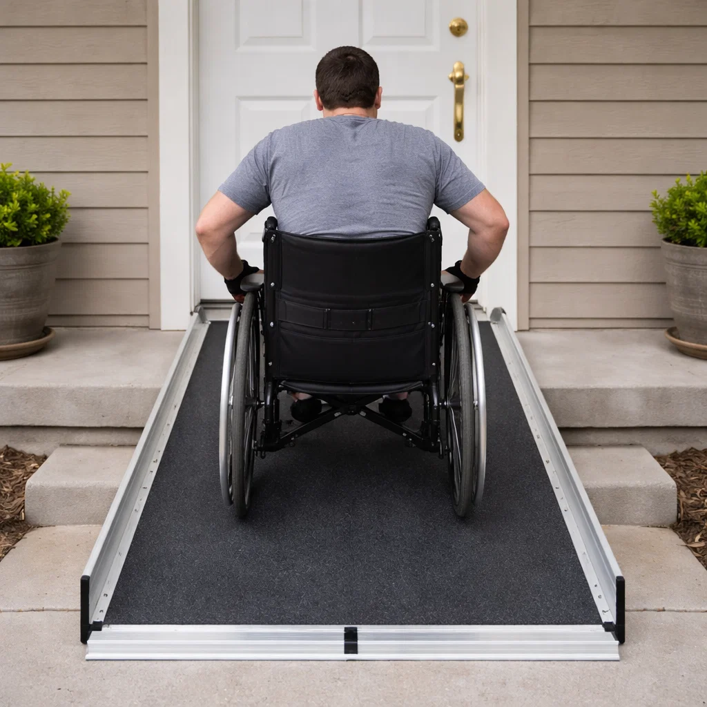 How to Use a Wheelchair Ramp Safely: Step-by-Step Beginner Guide - Aosom