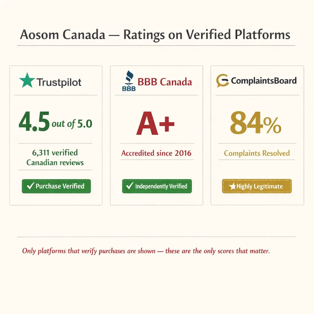 Is Aosom Canada Trustworthy? A Complete Review (2026) - Aosom