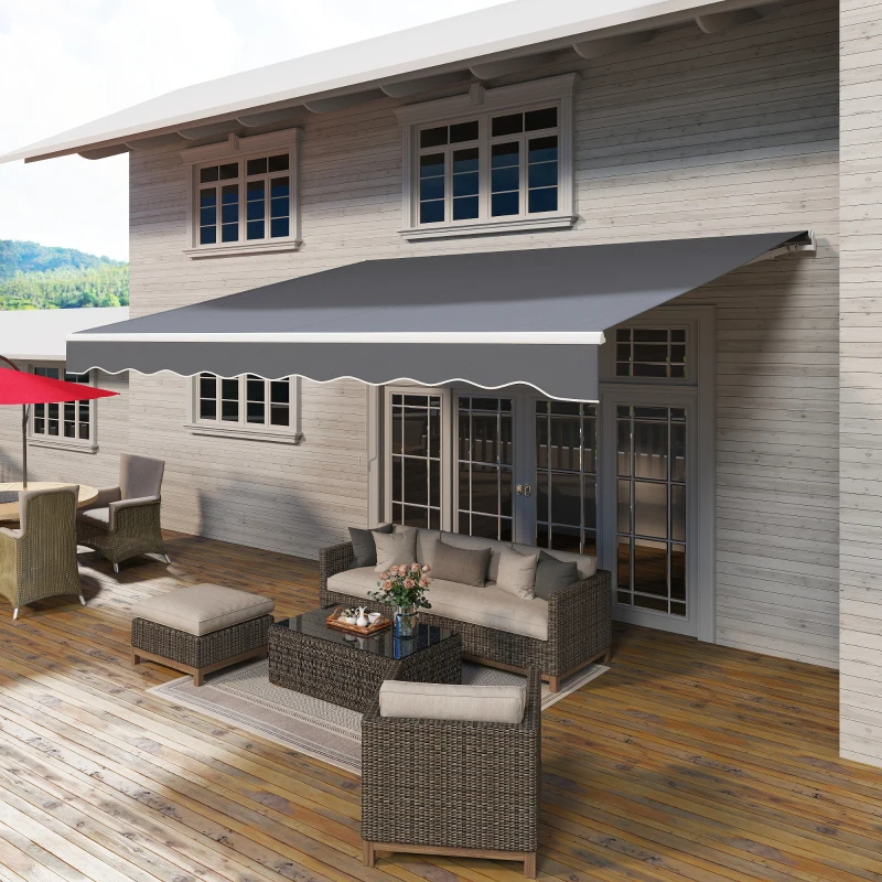 8 Best Patio Awnings to Shade Every Deck, Balcony, and Yard - Aosom